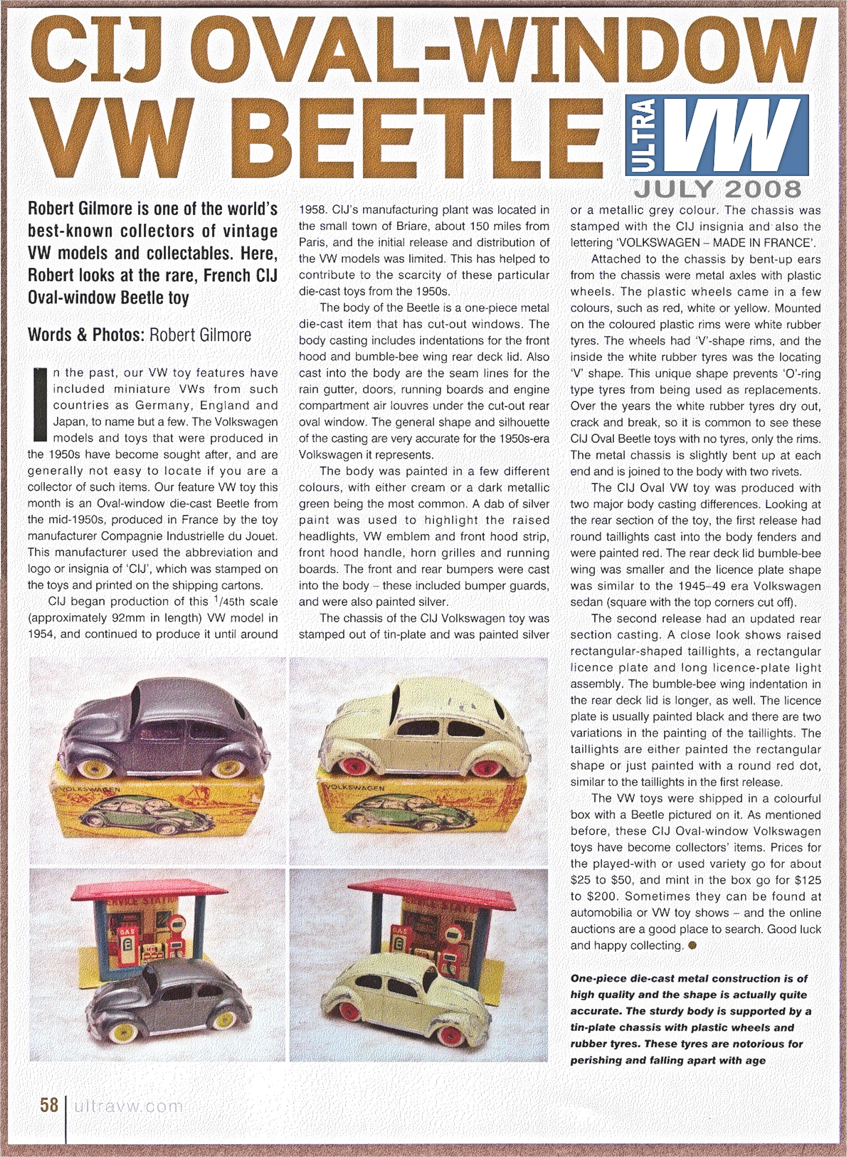 CIJ Oval Window VW Beetle