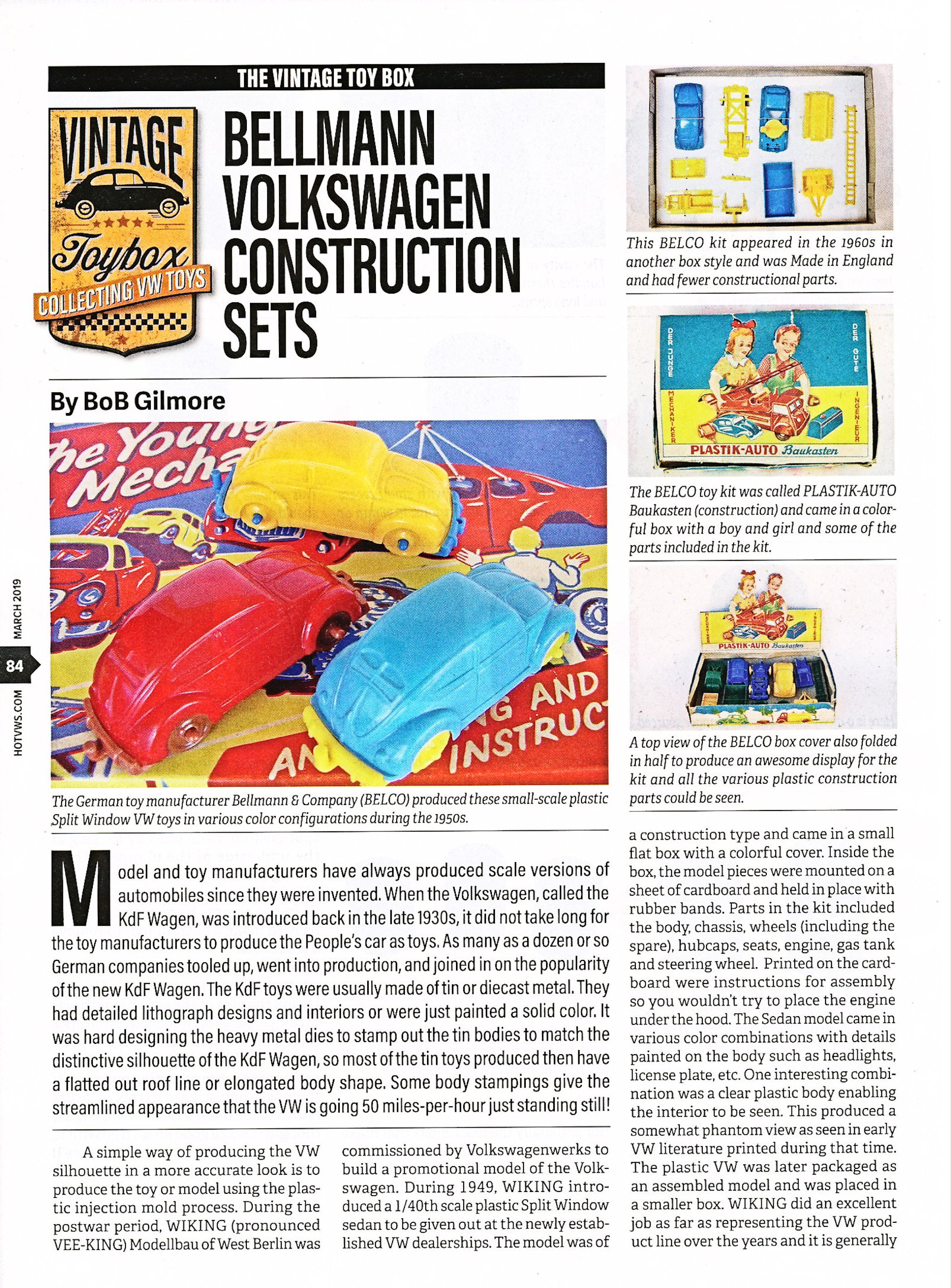 BELCO (BELLMANN) VW SET