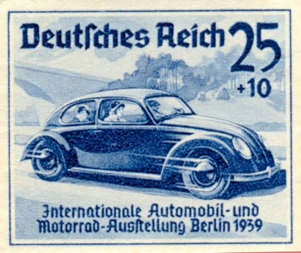 KdF WAGEN BRIEFMARKEN - STAMPS